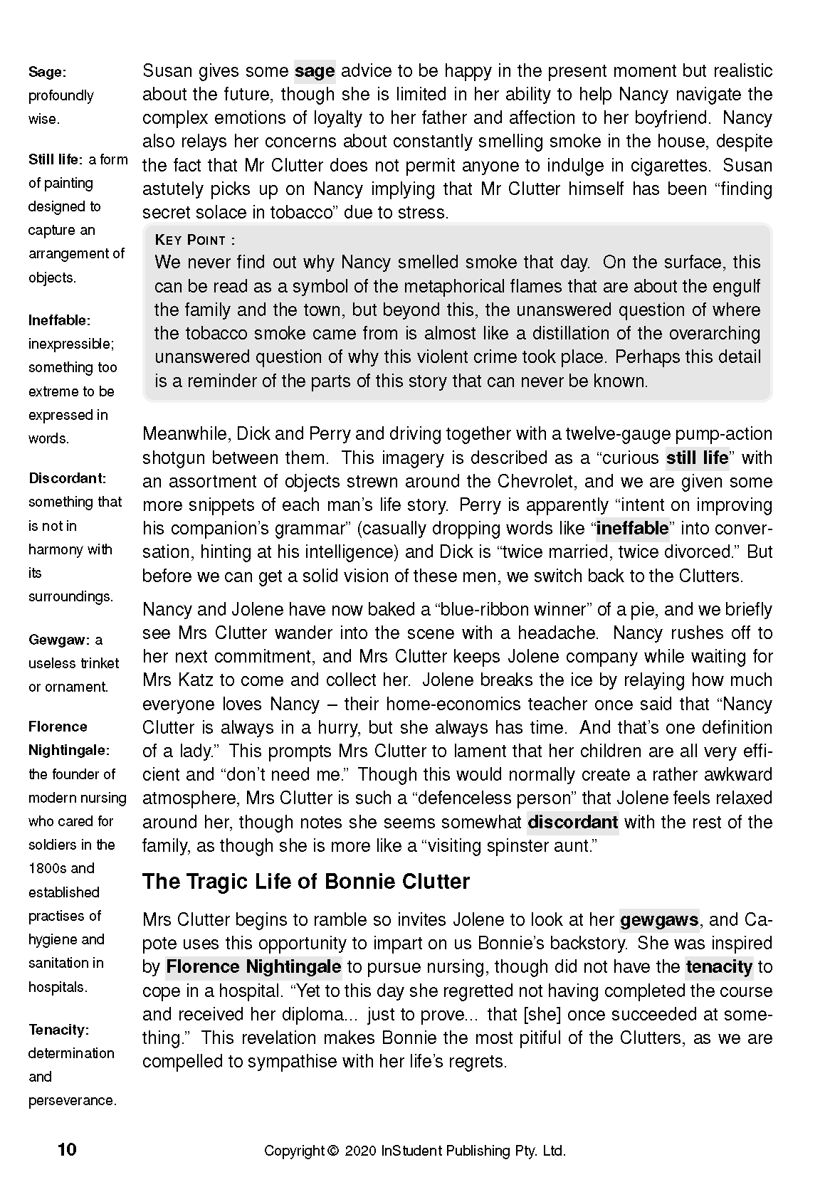 In Cold Blood Text Guide - ATAR Notes Text Guides - Free shipping on ...