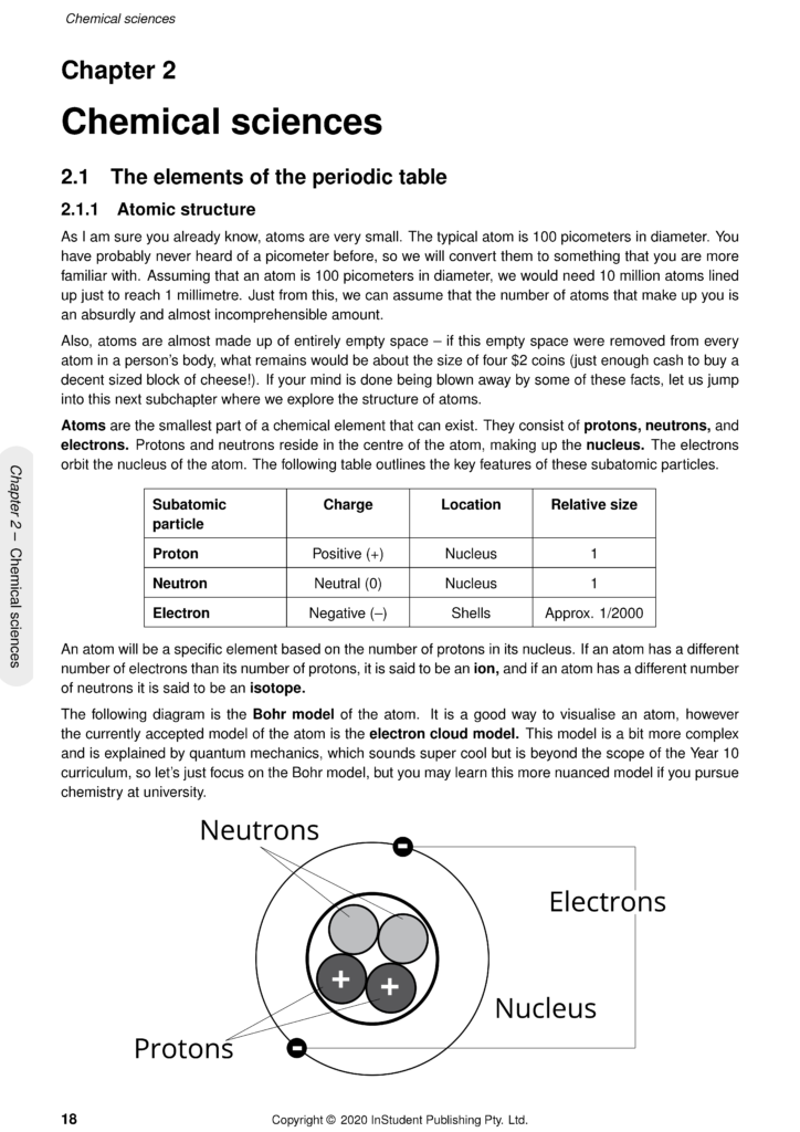 Year 10 Science Notes - ATAR Notes Complete Course Notes